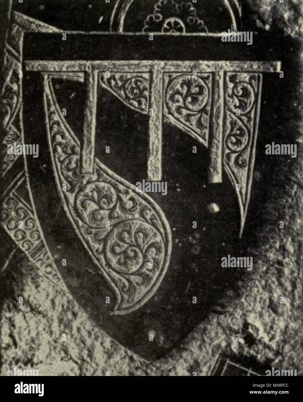 . English: Elsing Church . 1906. Herbert Druitt 185 Elsing Stock Photo ...