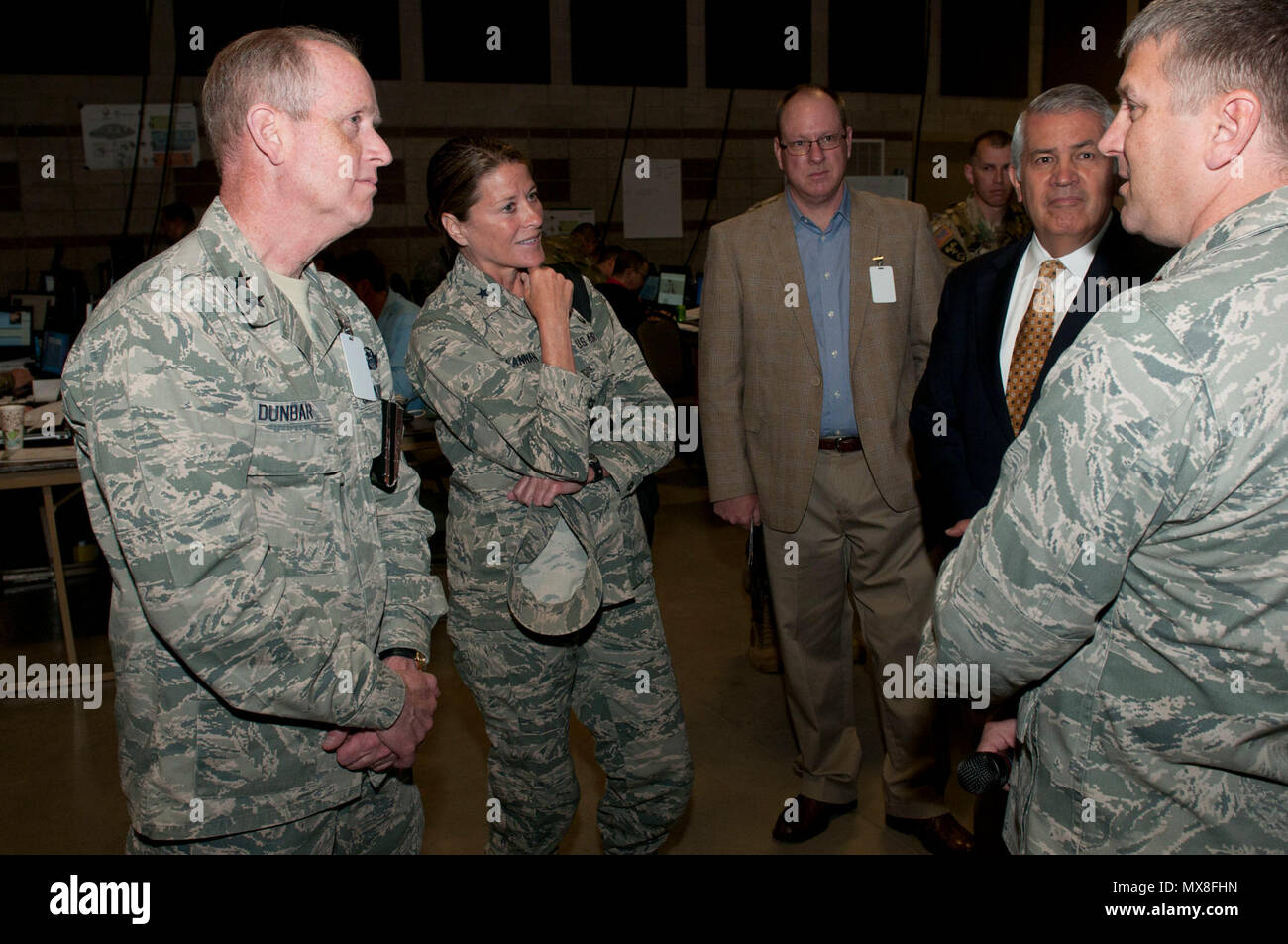 Maj. Gen. Don Dunbar, adjutant general of the Wisconsin National Guard ...