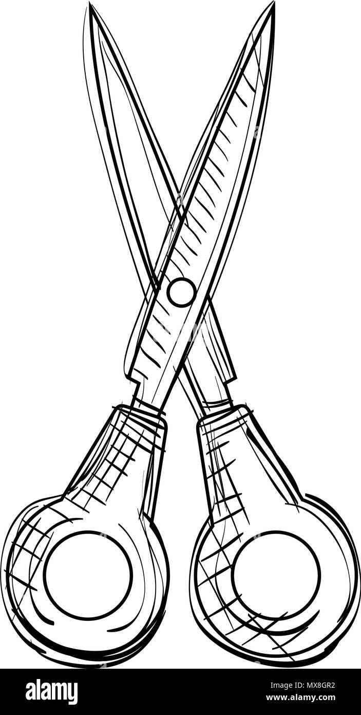 scissors school supply icon Stock Vector Image & Art - Alamy