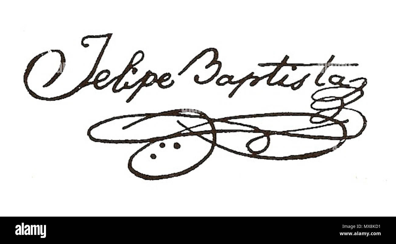 . Español: Firma de Felipe Batista . 1983. Unknown 205 Felipe Batista ...