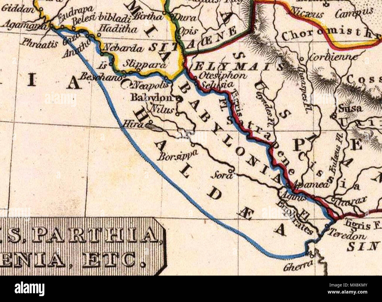 . English: Persis, Parthia, Armenia, etc. Fenner Sc., Paternoster Row ...