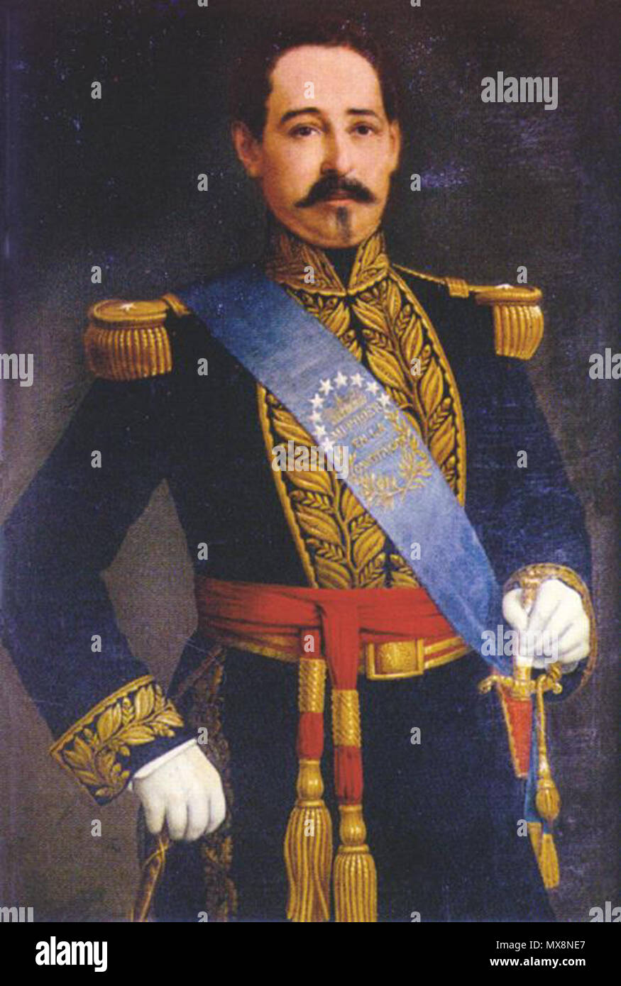 . English: This is an image of former Ecuadorian president Francisco ...