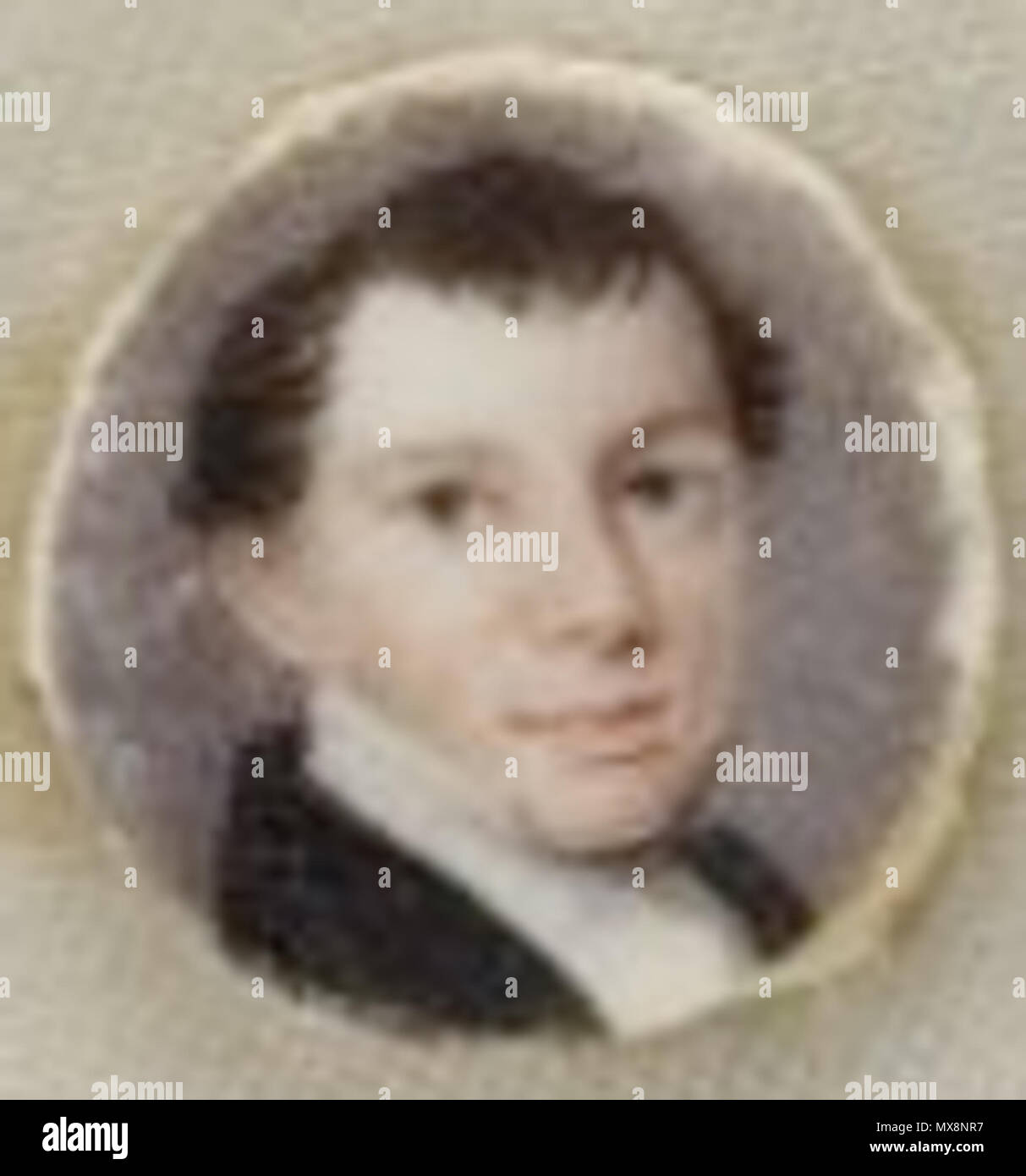 . Portrait of Franklin Haven; about 1830. By Thomas Edwards, American ...