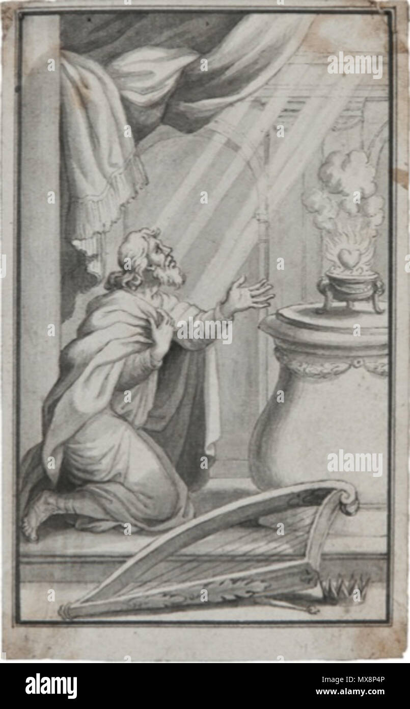 King david bible psalm hi-res stock photography and images - Alamy