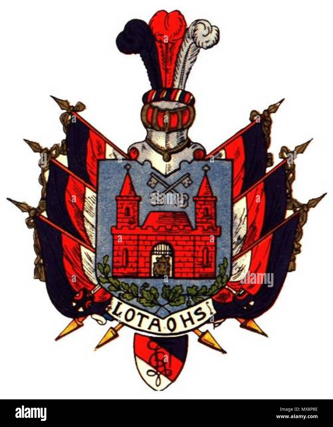 . English: Coat of arms of student fraternity Fraternitas Rigensis ...