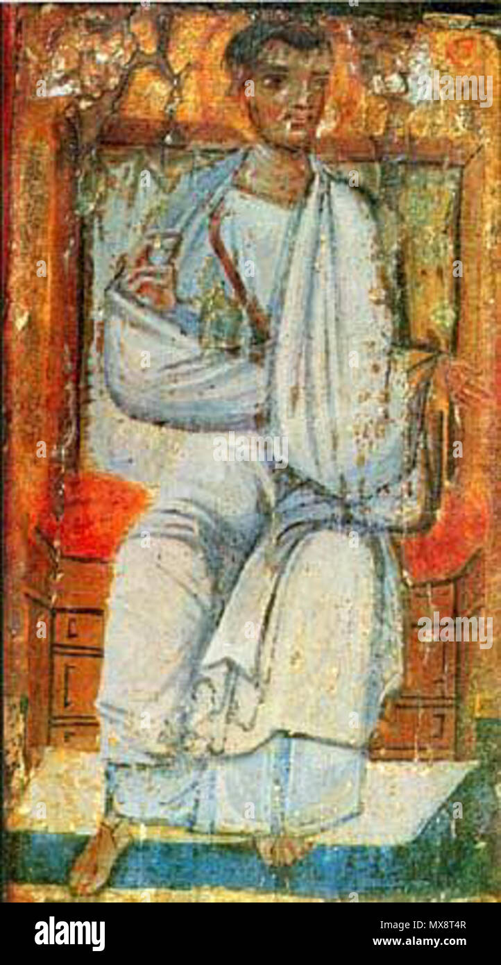 . Thaddeus of Edessa. (Thaddeus of the Seventy Disciples). Encaustic ...