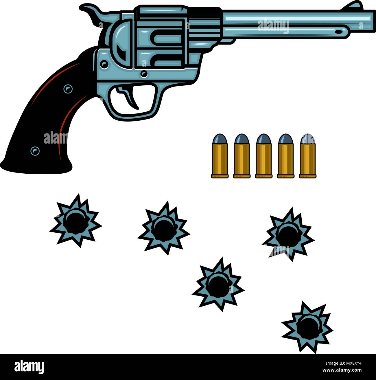 Six Shooter Clipart
