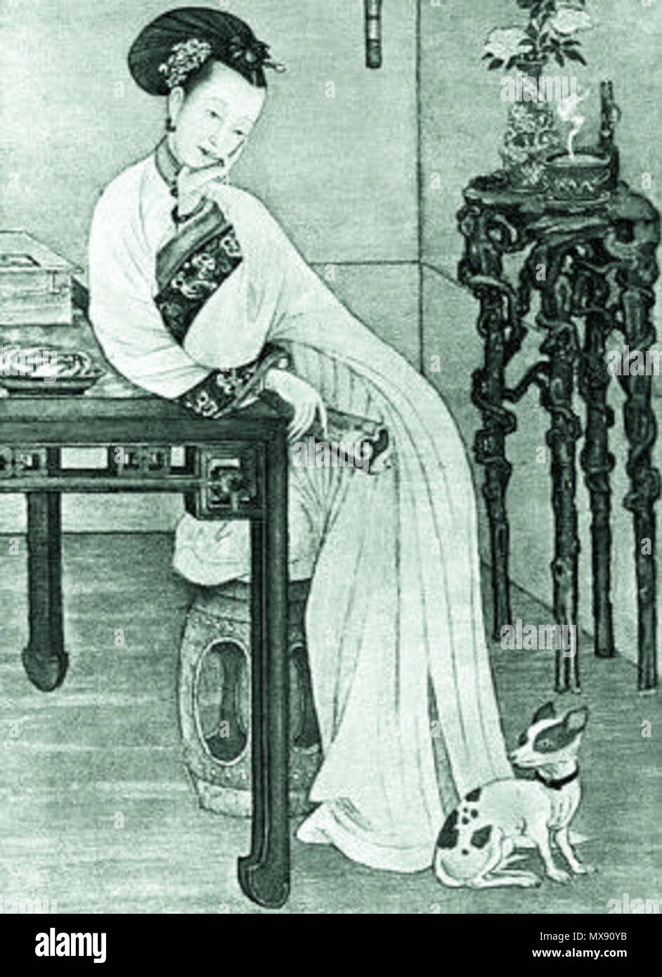 . Noble Consort Yi . Mid 19th Century. Imperial Court Painter 448 Noble ...