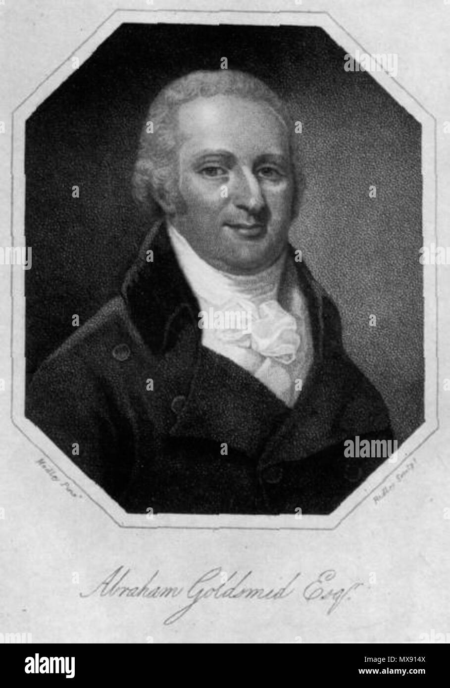 . English: portrait of Abraham Goldsmid, 1756-1810 . circa 1800 ...