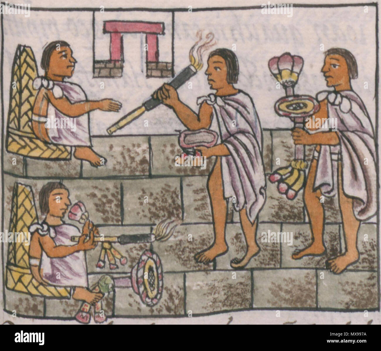 Florentine codex hi-res stock photography and images - Alamy