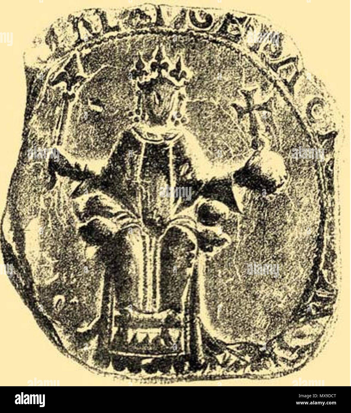 . Čeština: Gejza II. - pečeť . 1896. Szilágyi Sándor 237 Gejza2 Stock ...