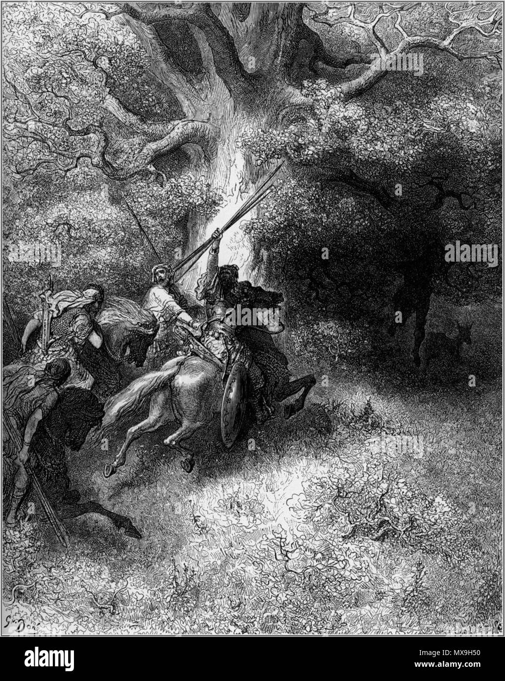 Death of absalom hi-res stock photography and images - Alamy