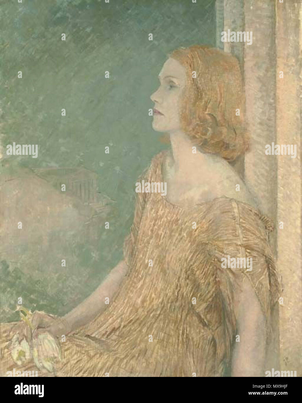 . English: Glyn Warren Philpot - Gwen Mond, Lady Melchett, 1935 . 1935 ...