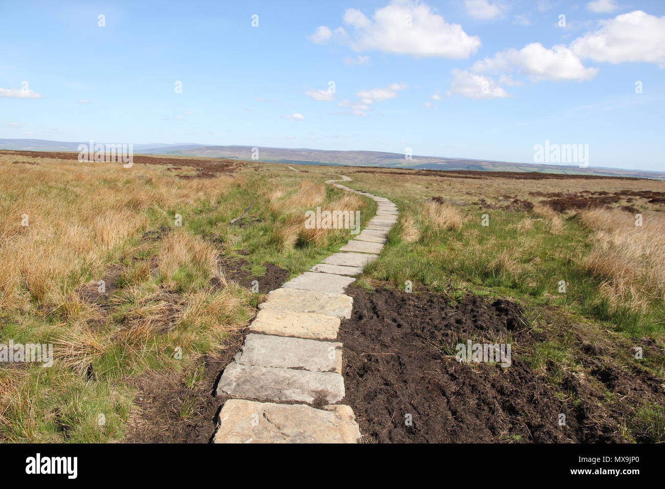 Moorland landscape, England, UK Stock Photo - Alamy
