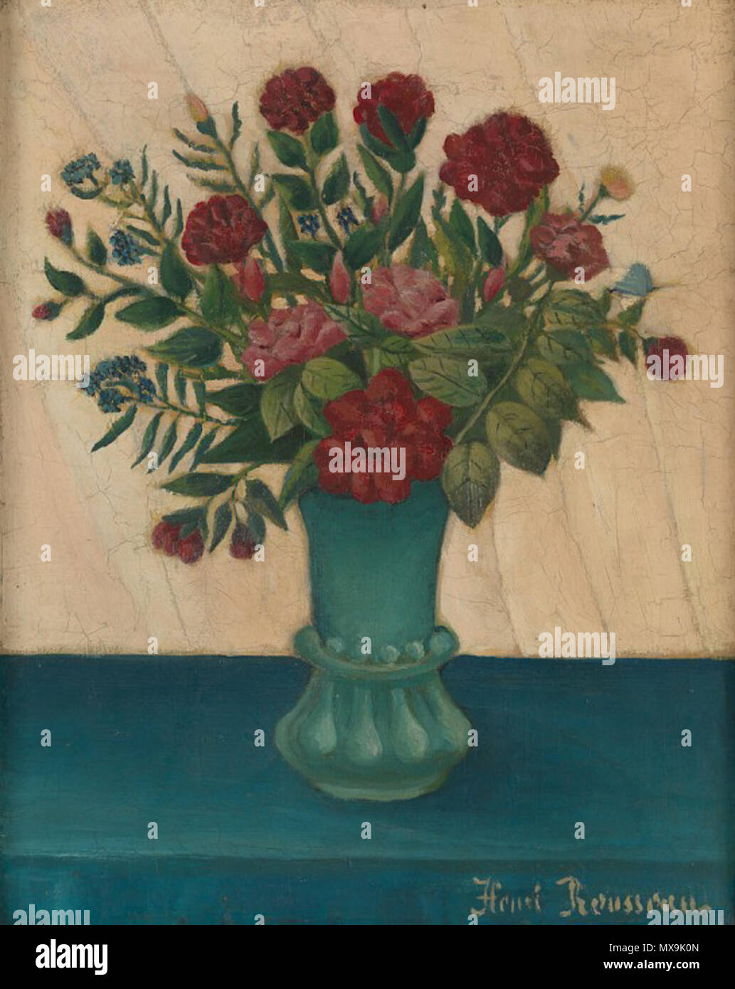 . Flowers in a Vase . October 1909 272 Henri Rousseau - Flowers in a ...
