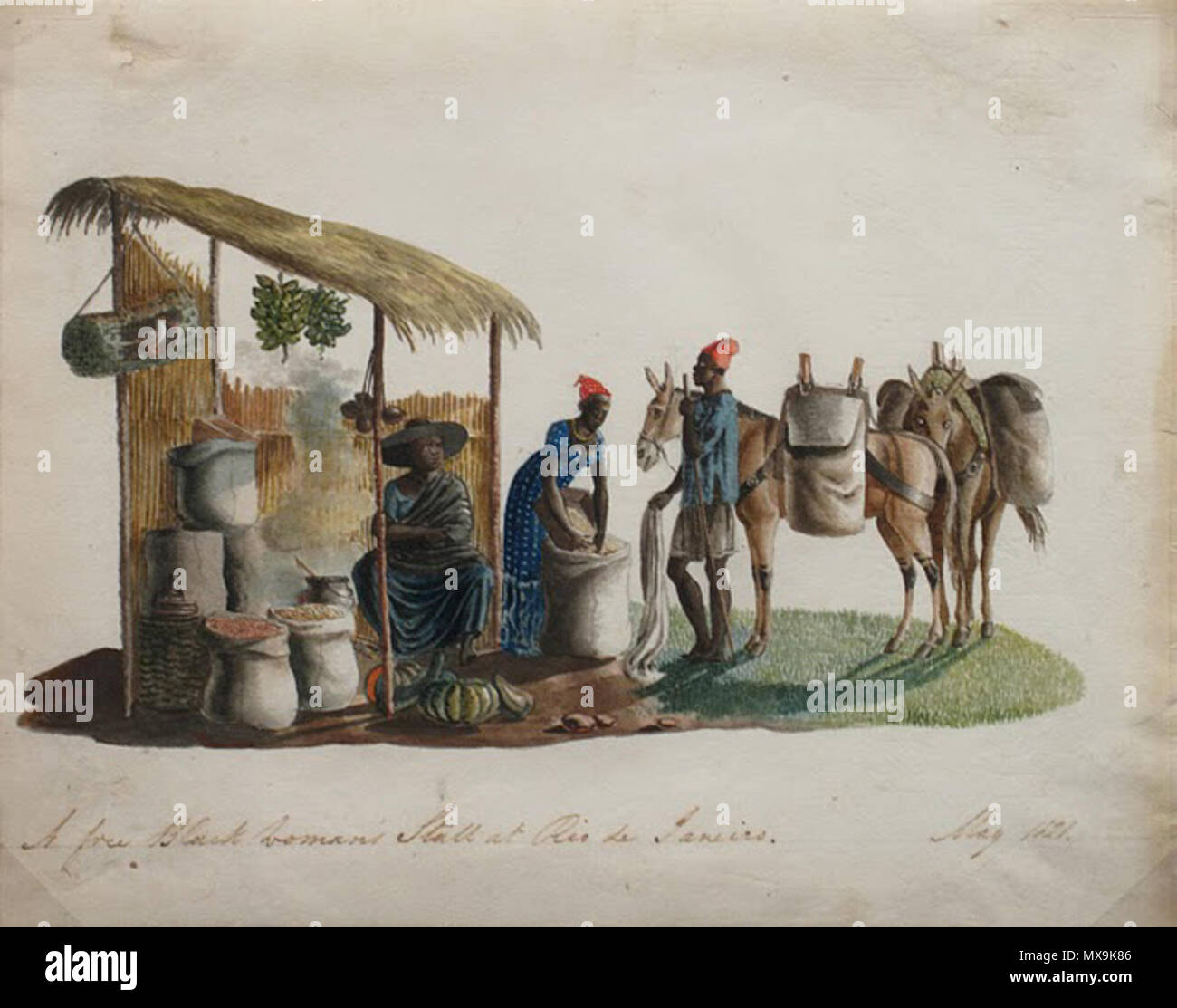 . Portuguese: Barraca de negra livre no Rio de Janeiro . 1821 274 Henry ...