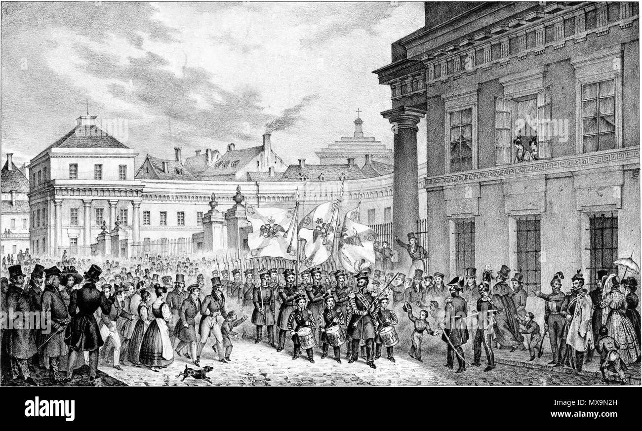 Battle of warsaw 1831 Black and White Stock Photos & Images - Alamy