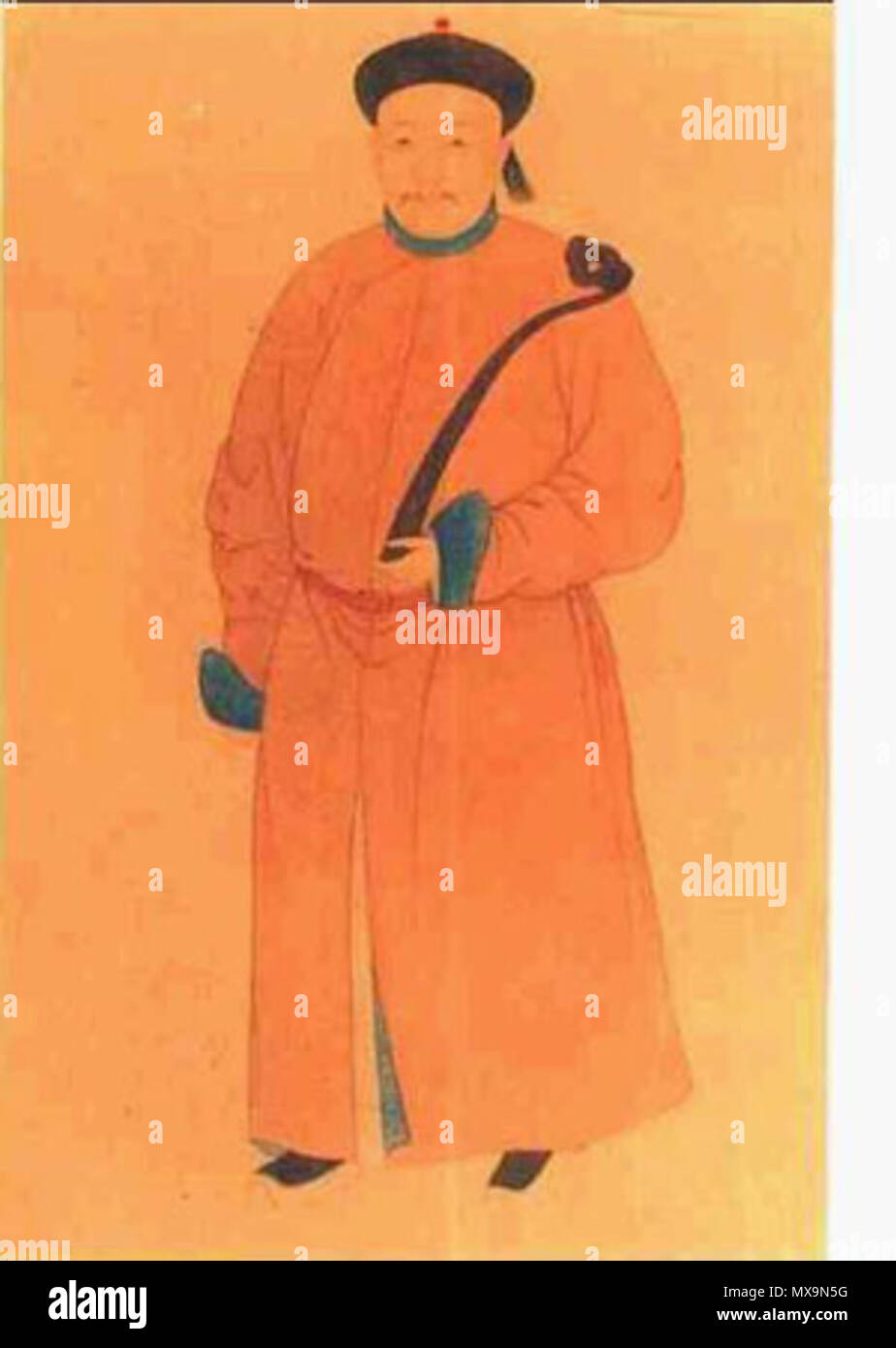 . Portrait of Fu heng (傅 恆), a minister during Emperor Qianlong's reign ...
