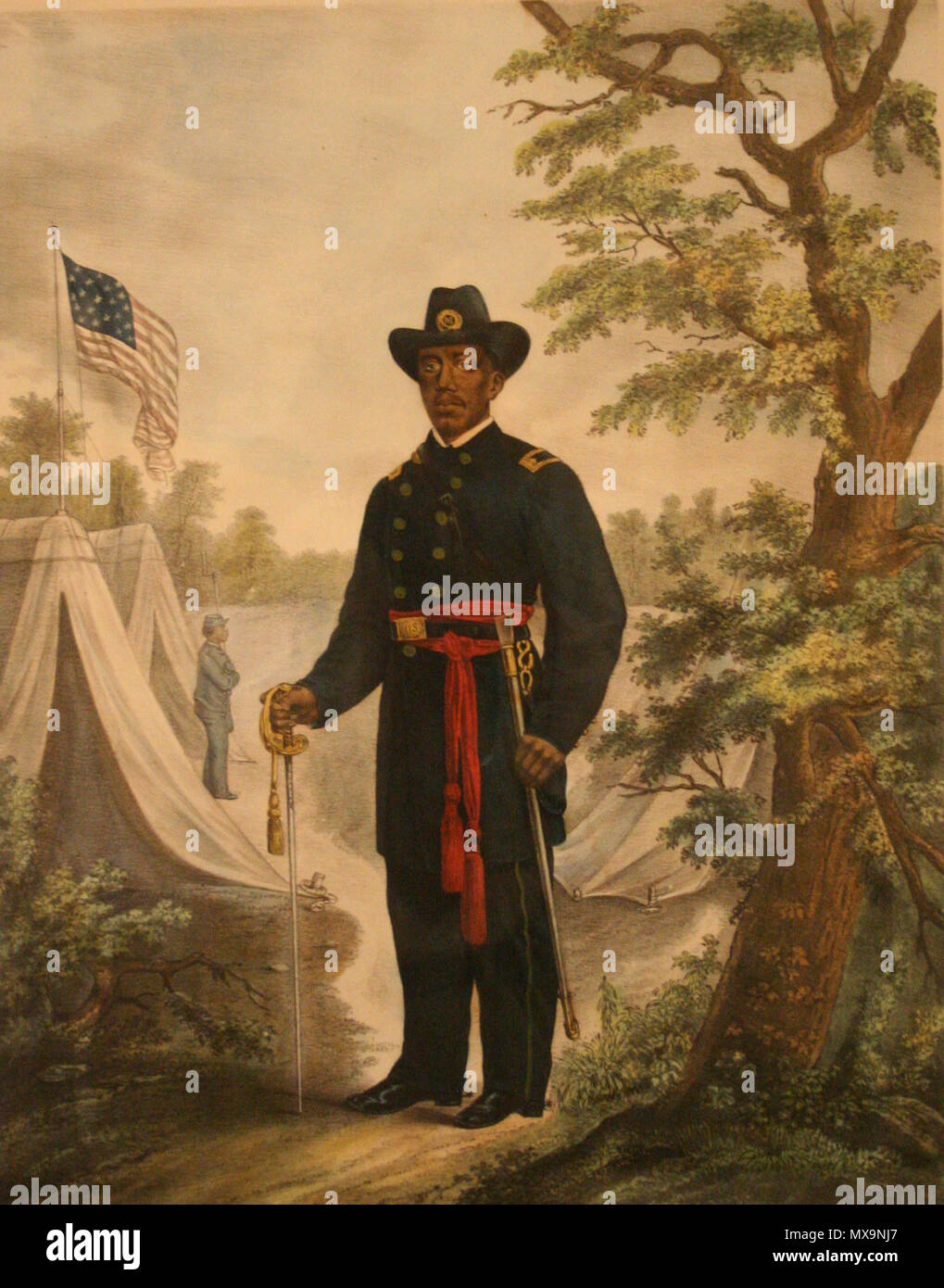 . Martin R. Delaney, the only black officer who received the rank of ...