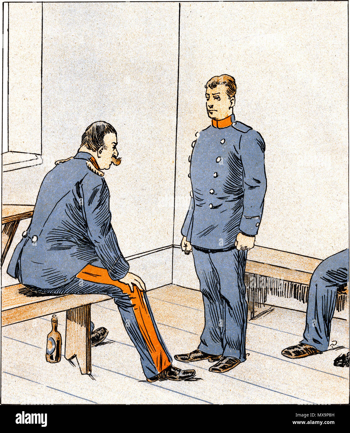 . English: Garrison Reading. Captain:Tell me, what is discipline ...