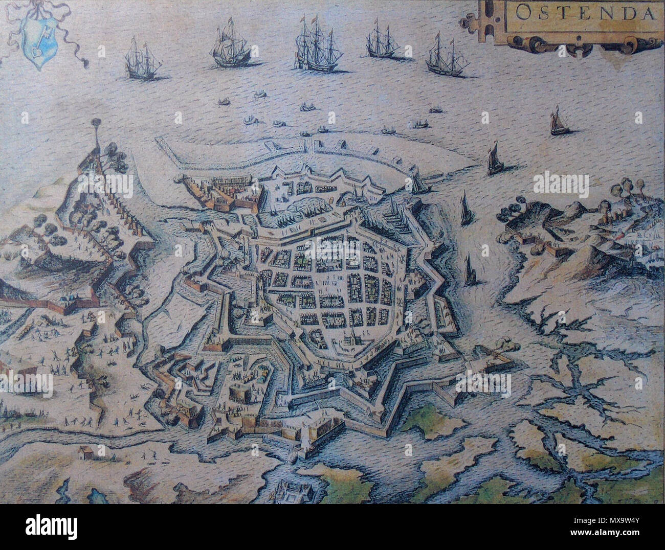 . English: Siege of Ostend (1601-1604) by Spanish troops . 15 July 2005 ...