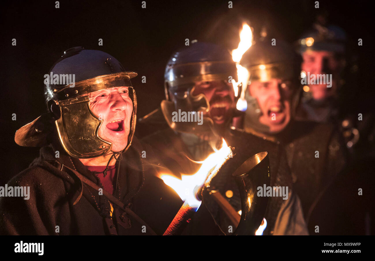 Members of Roman Tours' Deva Victrix 20th Legion Chester dressed as ...