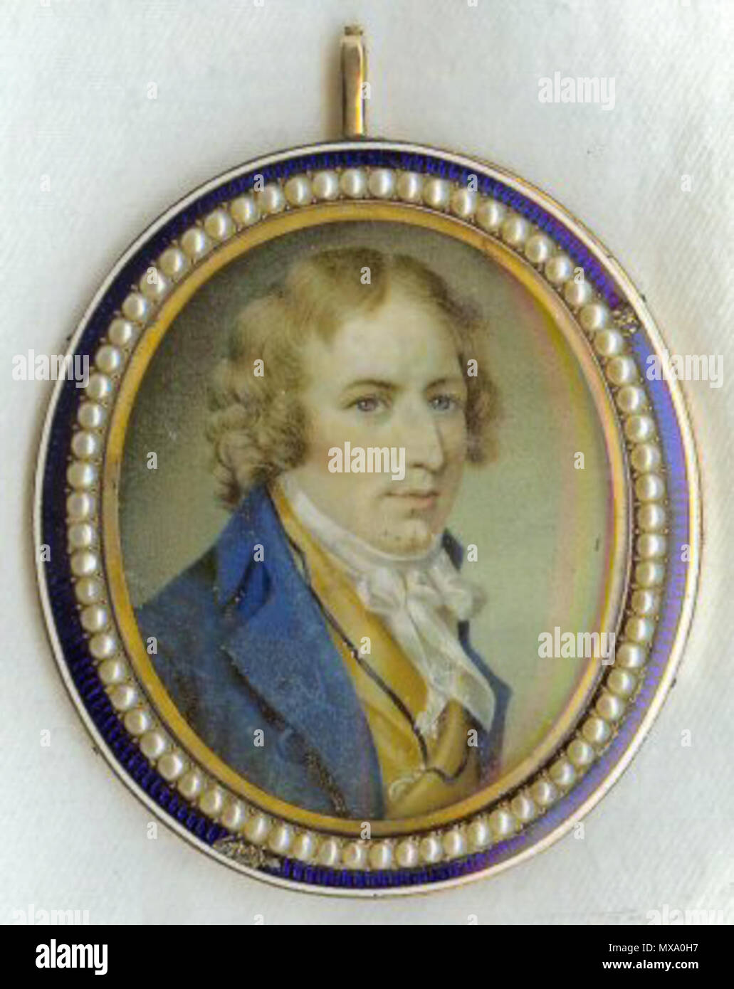 . English: Harman Blennerhassett, from a Miniature Taken in London in ...