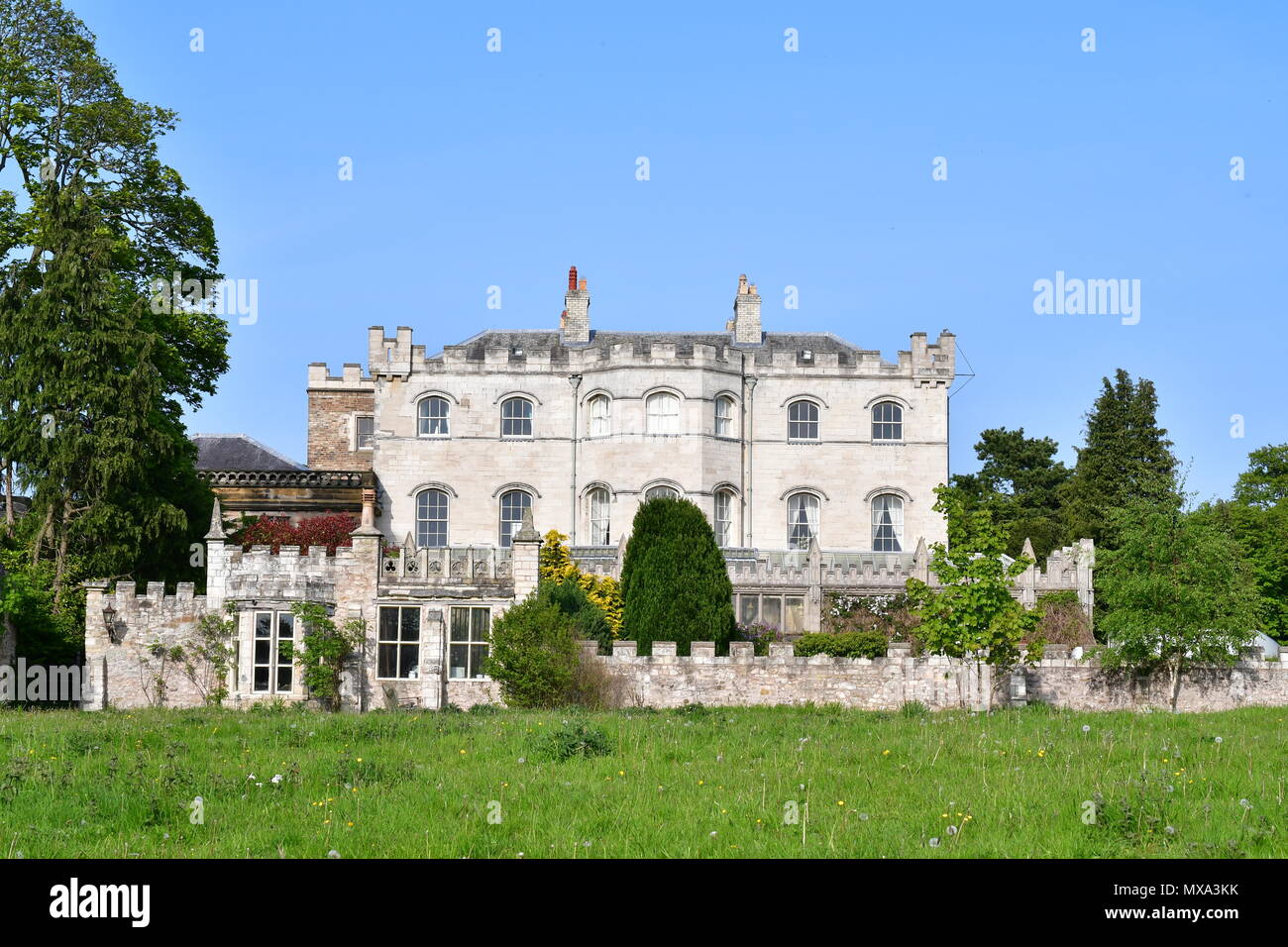 Castle Eden dene hall Stock Photo - Alamy