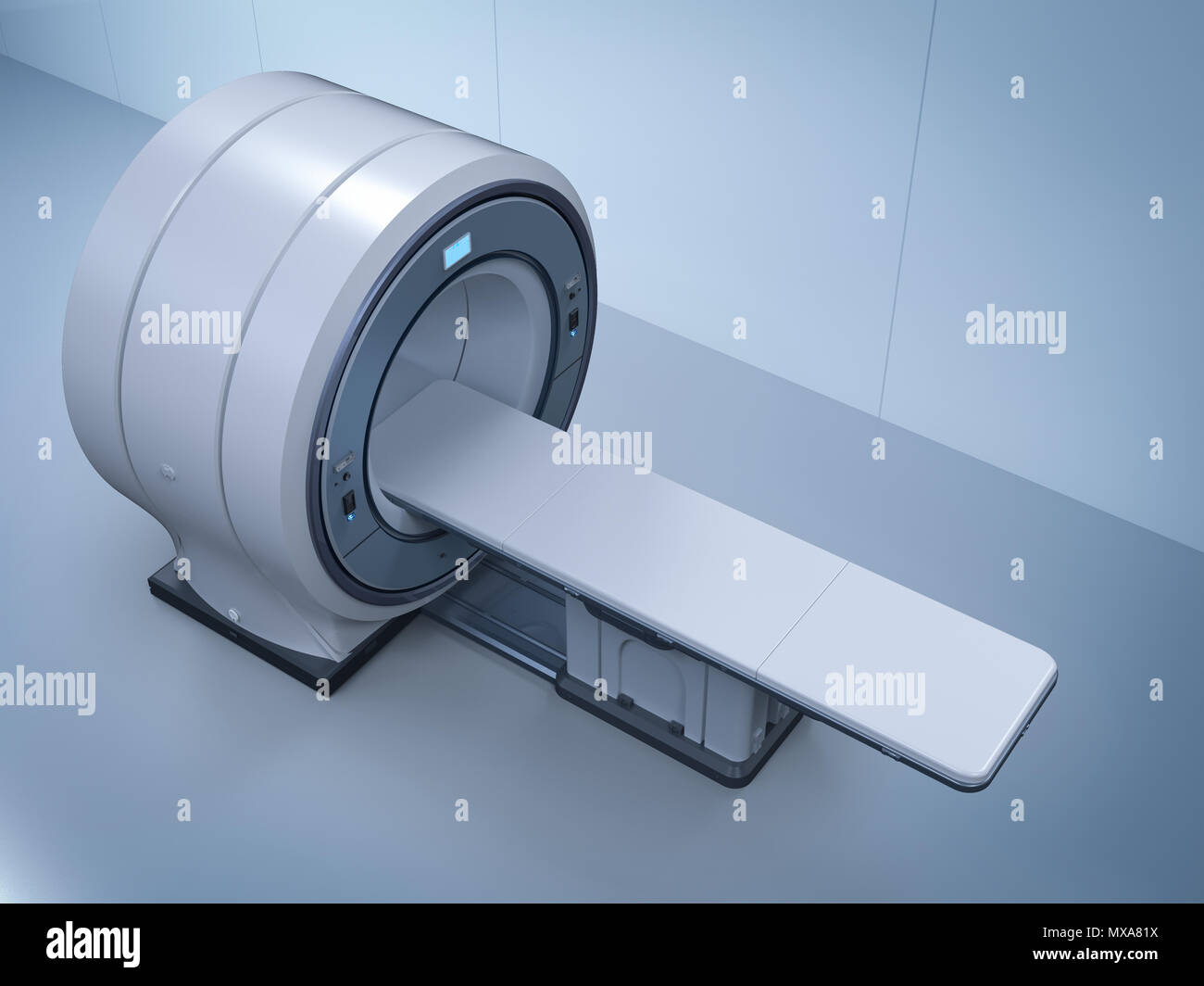 3d rendering mri scan machine or magnetic resonance imaging scan device ...