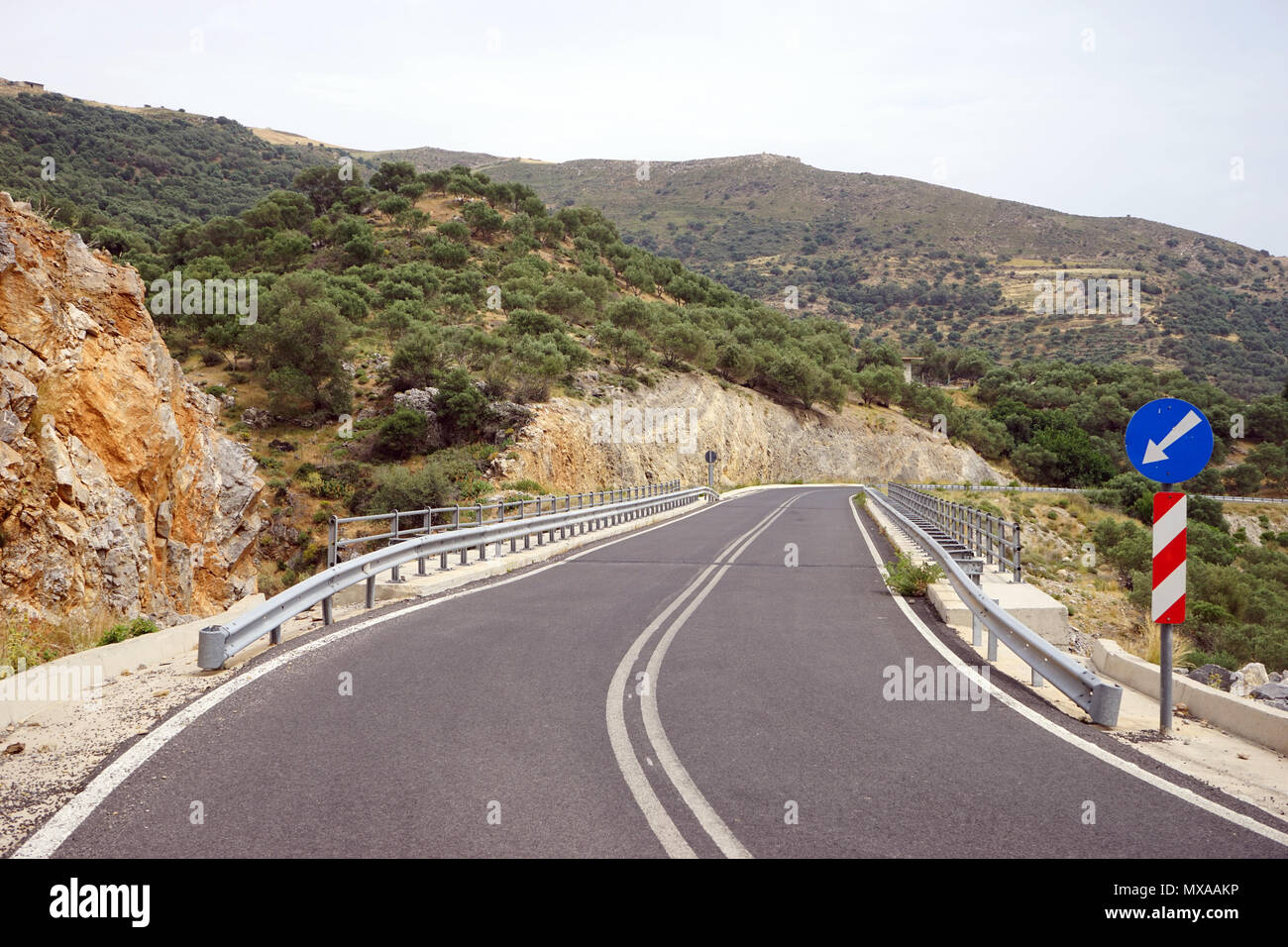 Sign mountain crete greece hi-res stock photography and images - Alamy