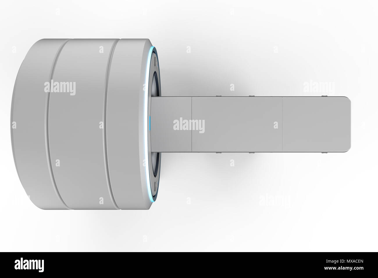 3d rendering mri scan machine or magnetic resonance imaging scan device ...
