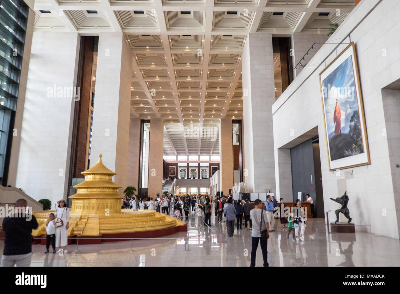 Huge,National Museum of China,Eastern,side,of,Tiananmen,Square,centre ...
