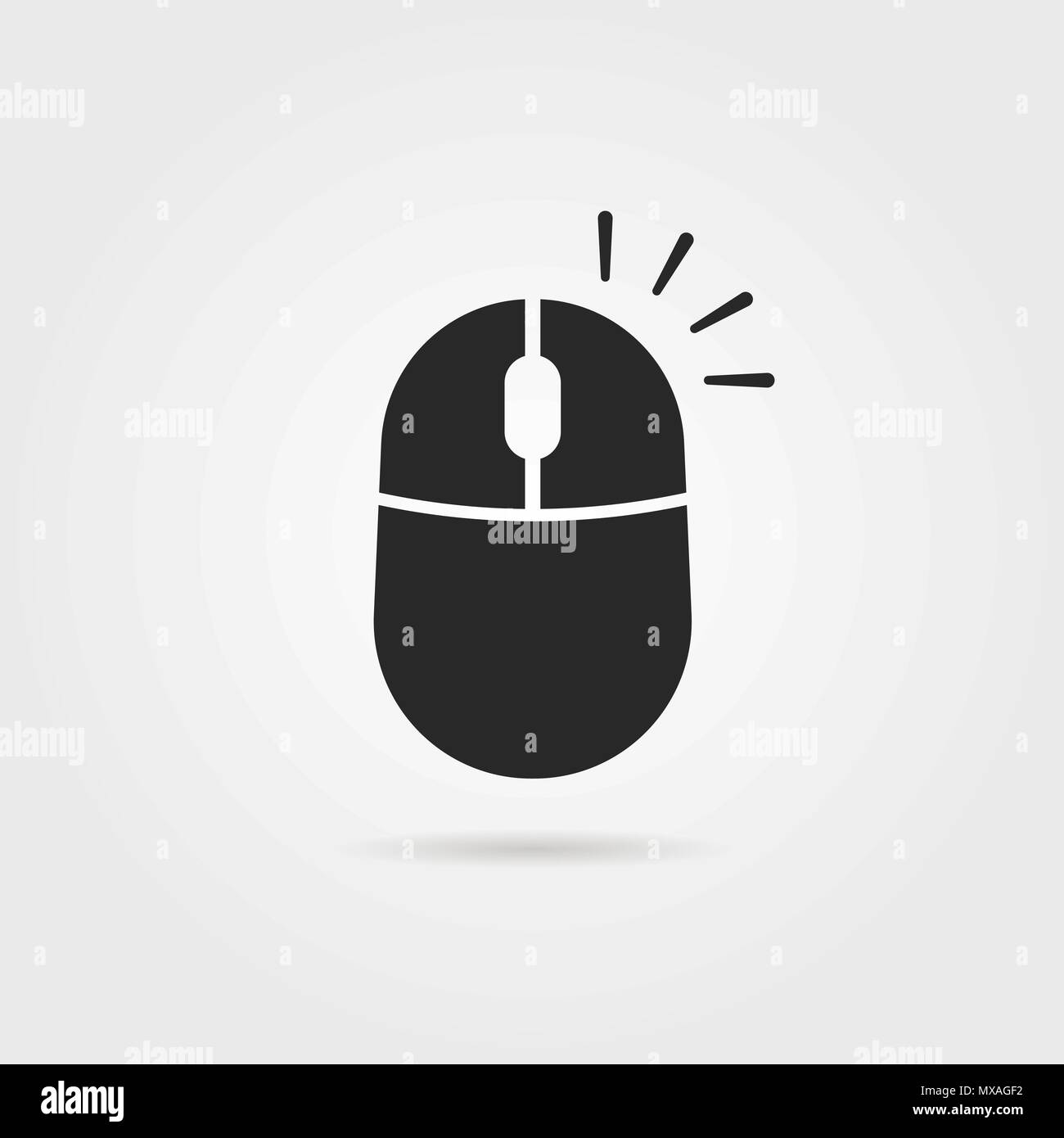 Mouse right click screen Stock Vector Images - Alamy