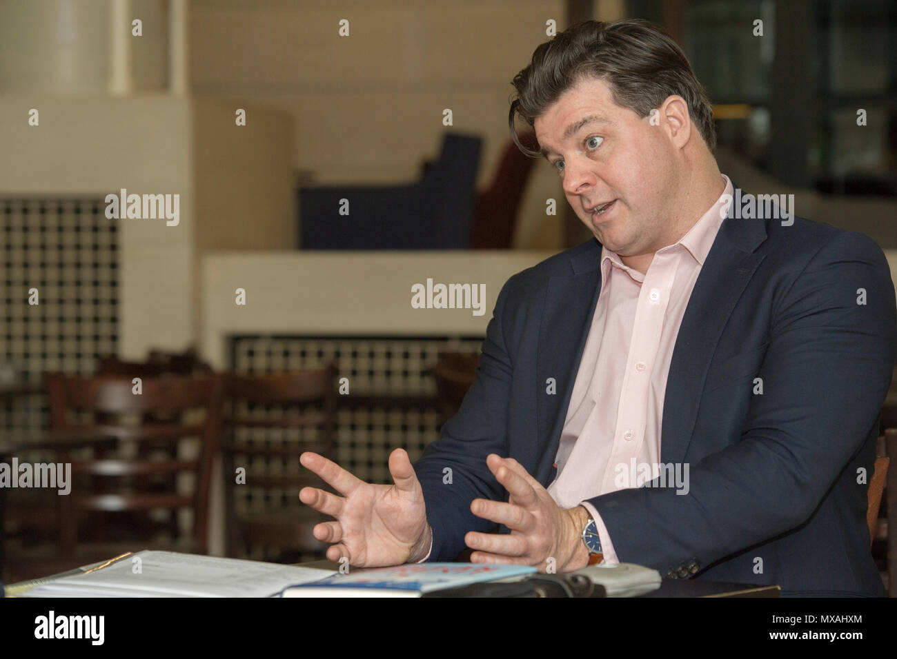 Liam Halligan, British economist, journalist and broadcaster Stock ...