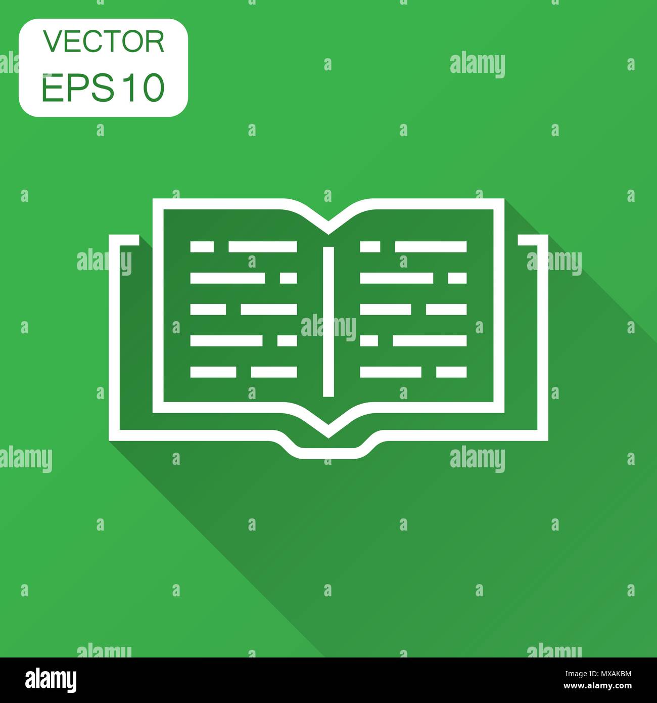 Open book icon Stock Vector Images - Alamy