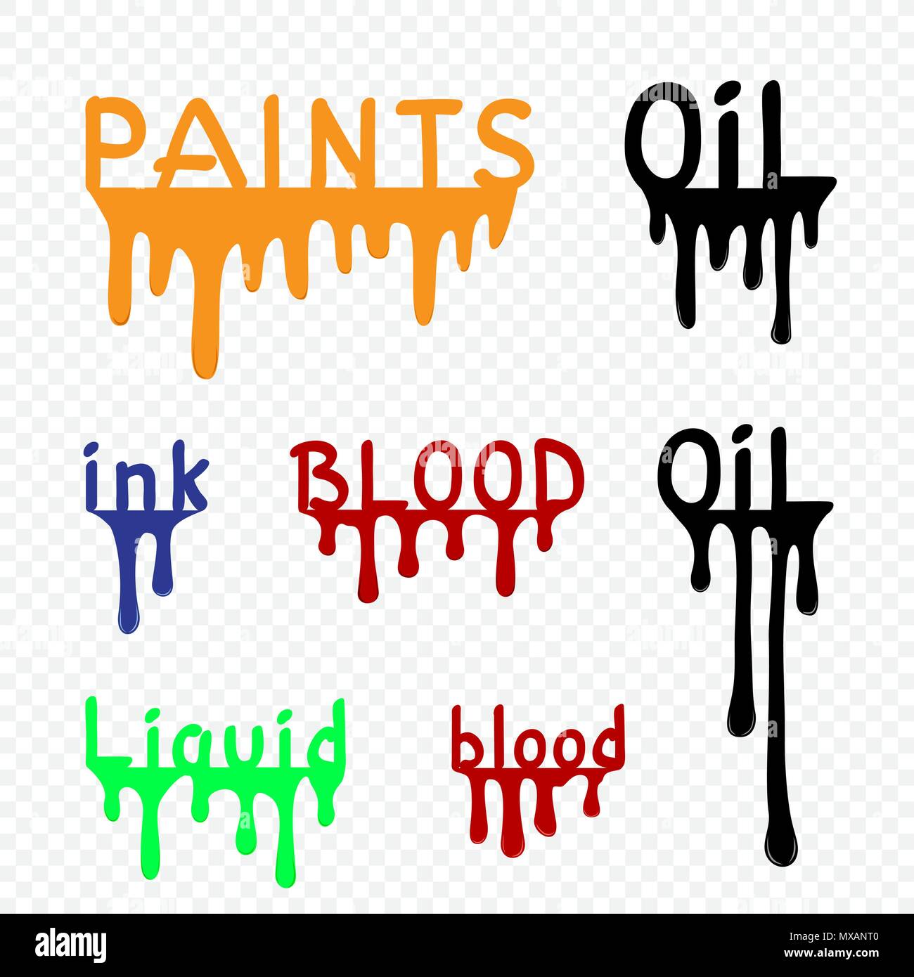 Blood splatter isolated transparent hi-res stock photography and images ...
