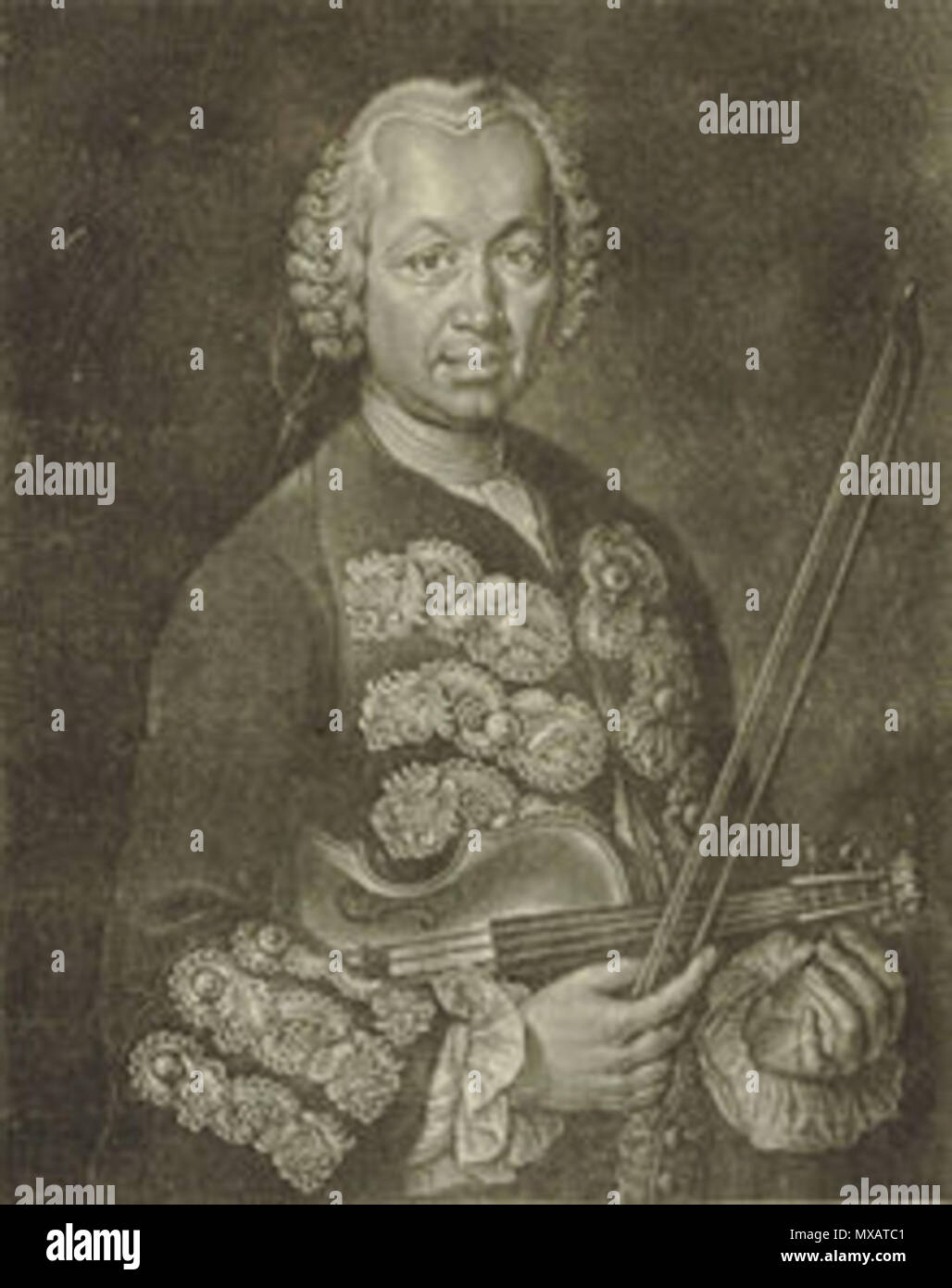. English: Johann Gottlieb Graun . 18th century. Unknown 319 Johann ...