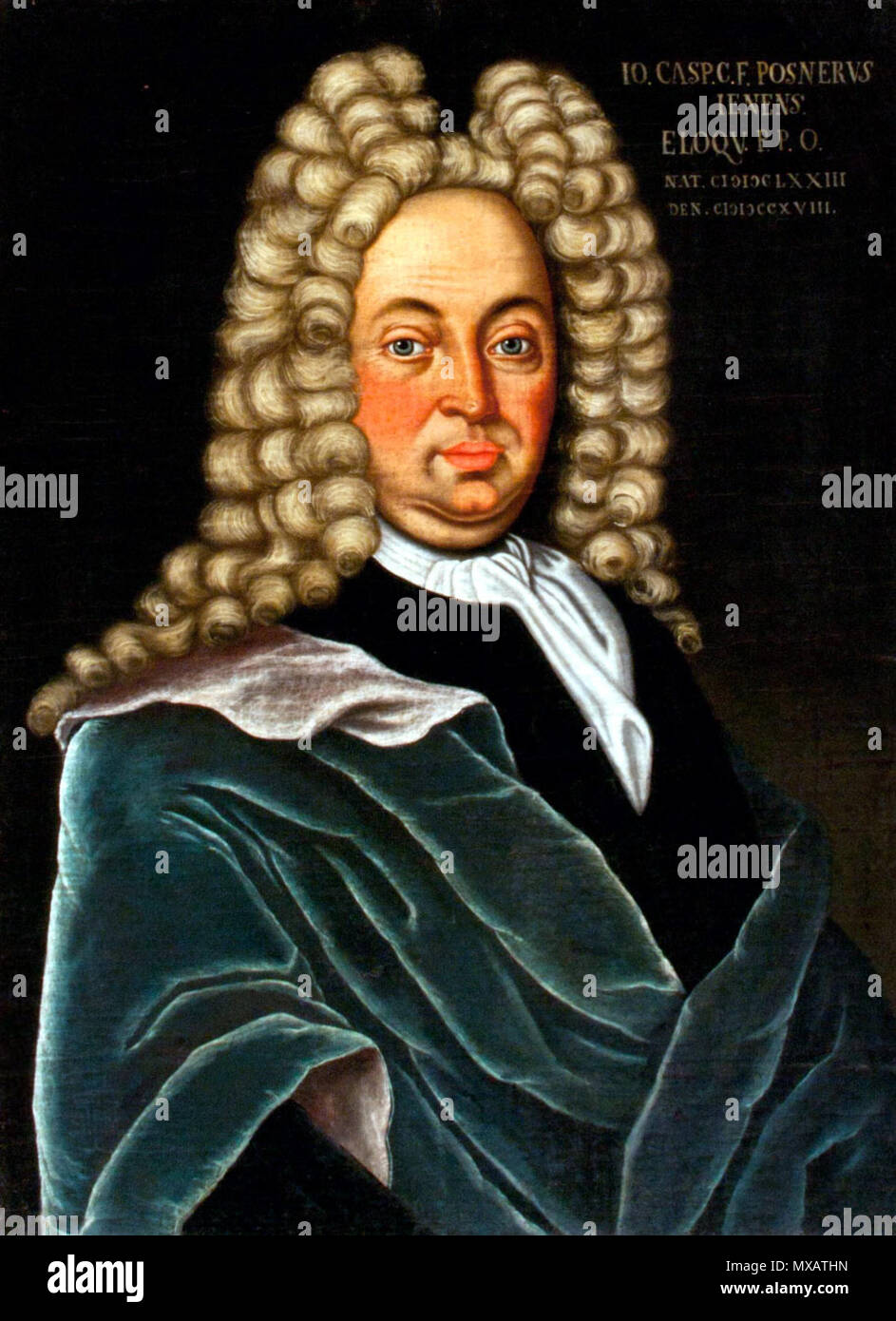 . English: Johann Caspar Posner (1670-1718) German physicist and ...