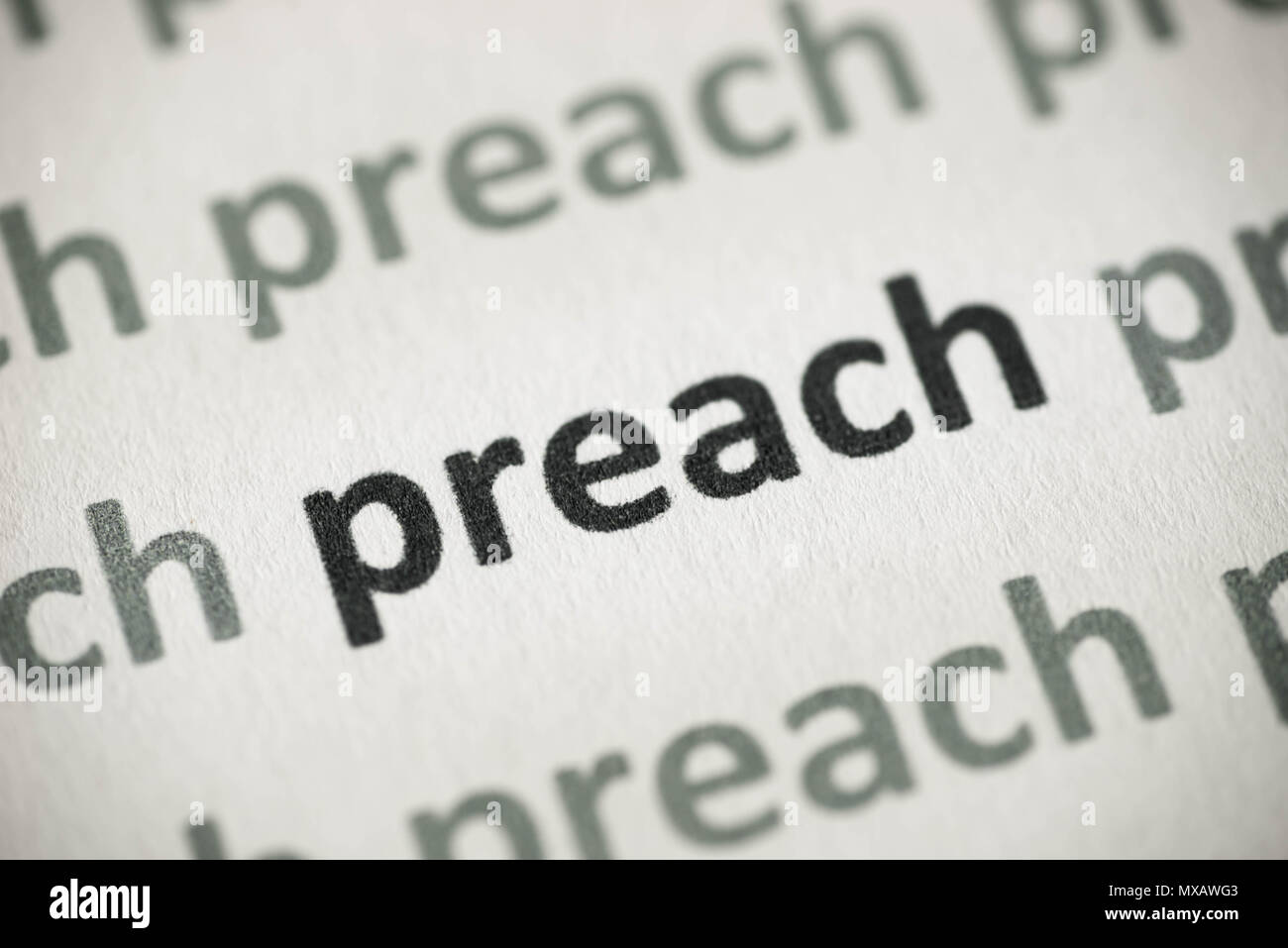 Preach hi-res stock photography and images - Alamy
