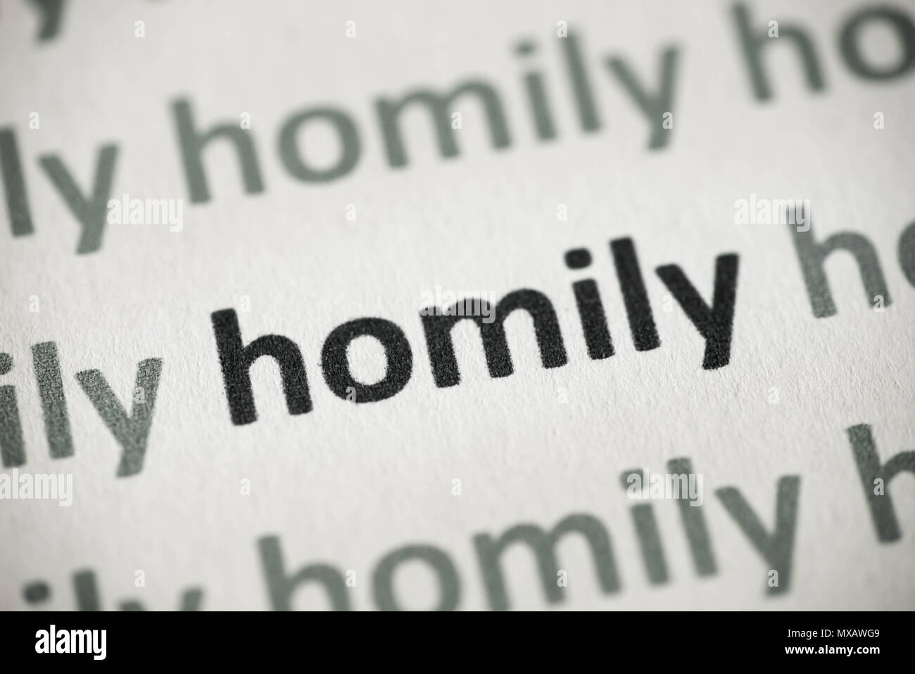 Homily hi-res stock photography and images - Alamy