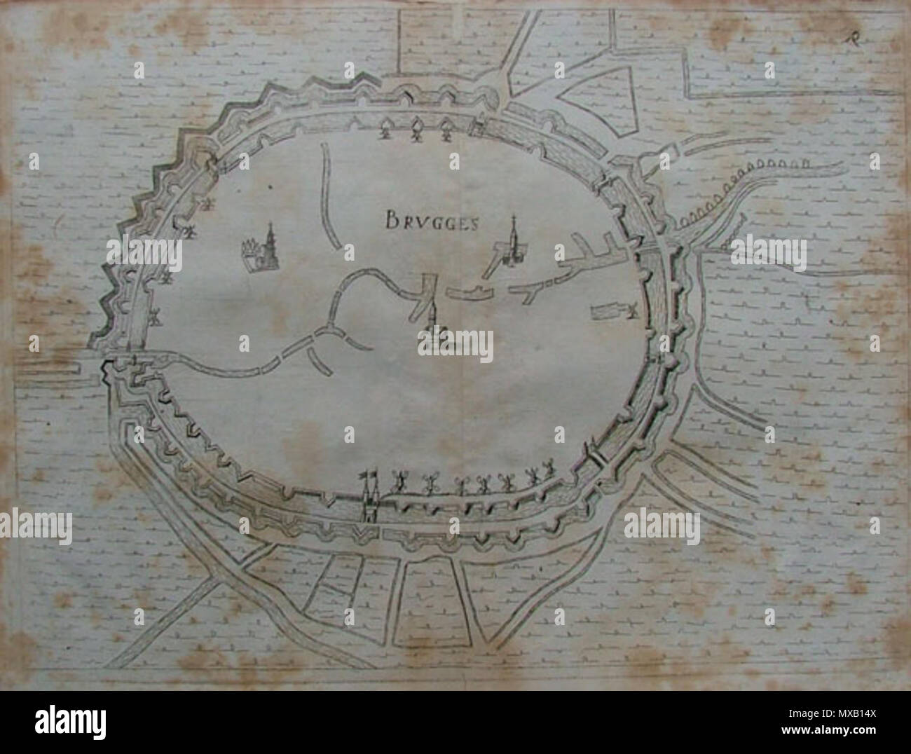 . English: Map of bruges by Priorato . 26 June 2007, 22:19:44. Priorato ...