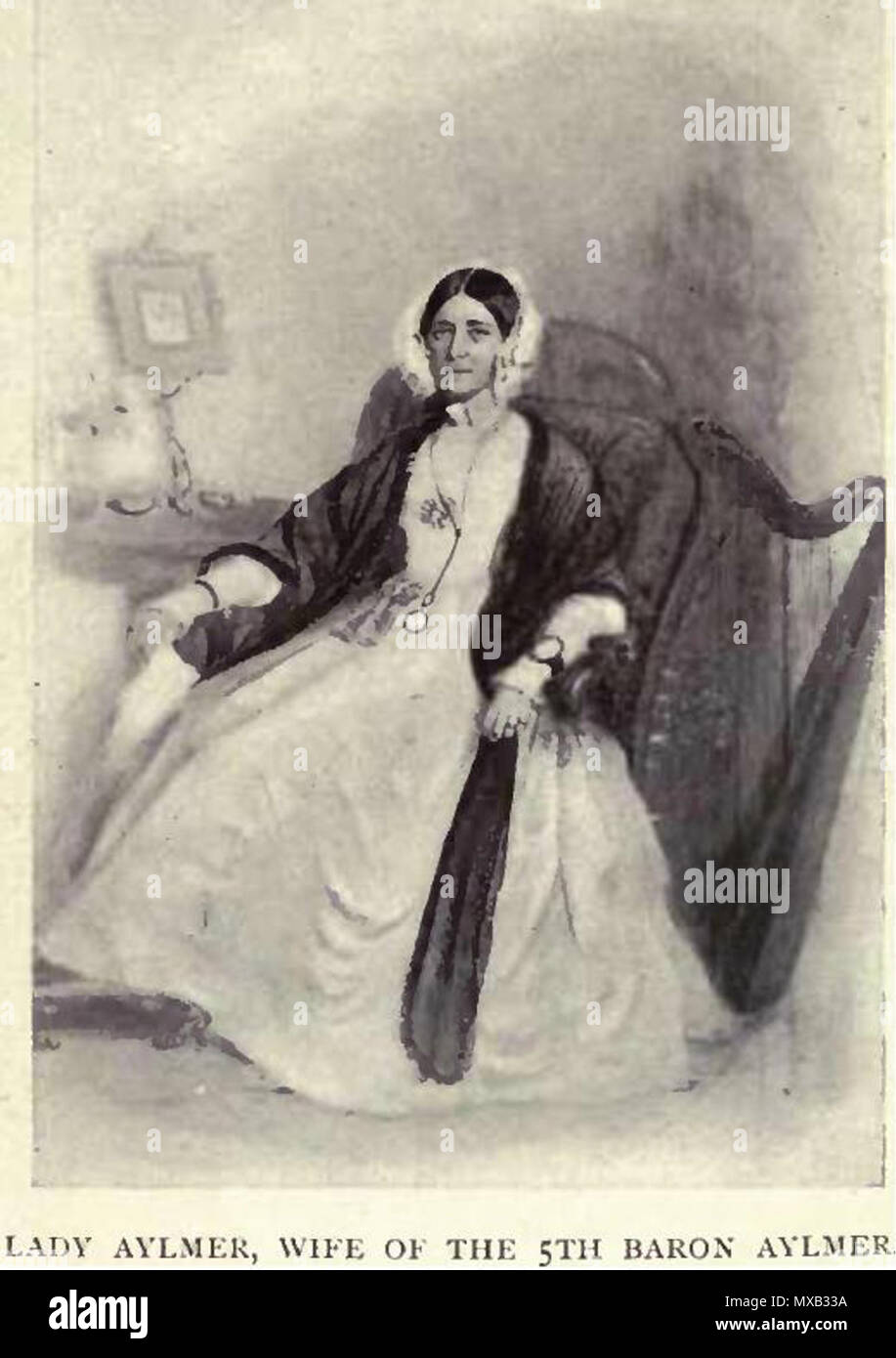 . English: Lady Louisa Anne Aylmer wife of Matthew Whitworth, 5th Lord ...