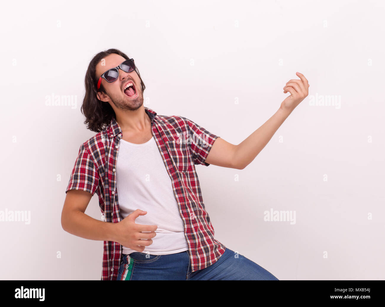 Handsome well built man hi-res stock photography and images - Alamy