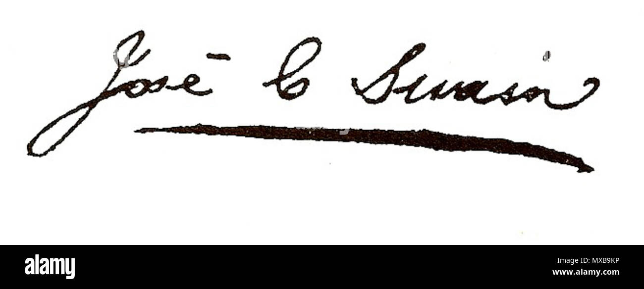 . Español: Firma de Jose C Swain . 1983. Unknown 324 Jose C Swain ...