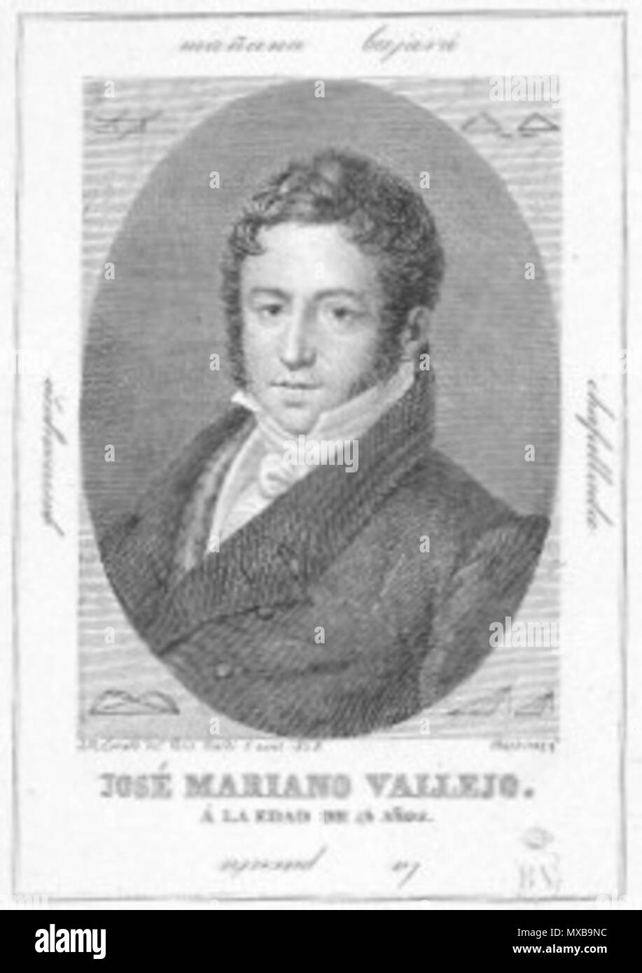 . English: Jose Mariano Vallejo: Spanish Mathematician 19th-century ...