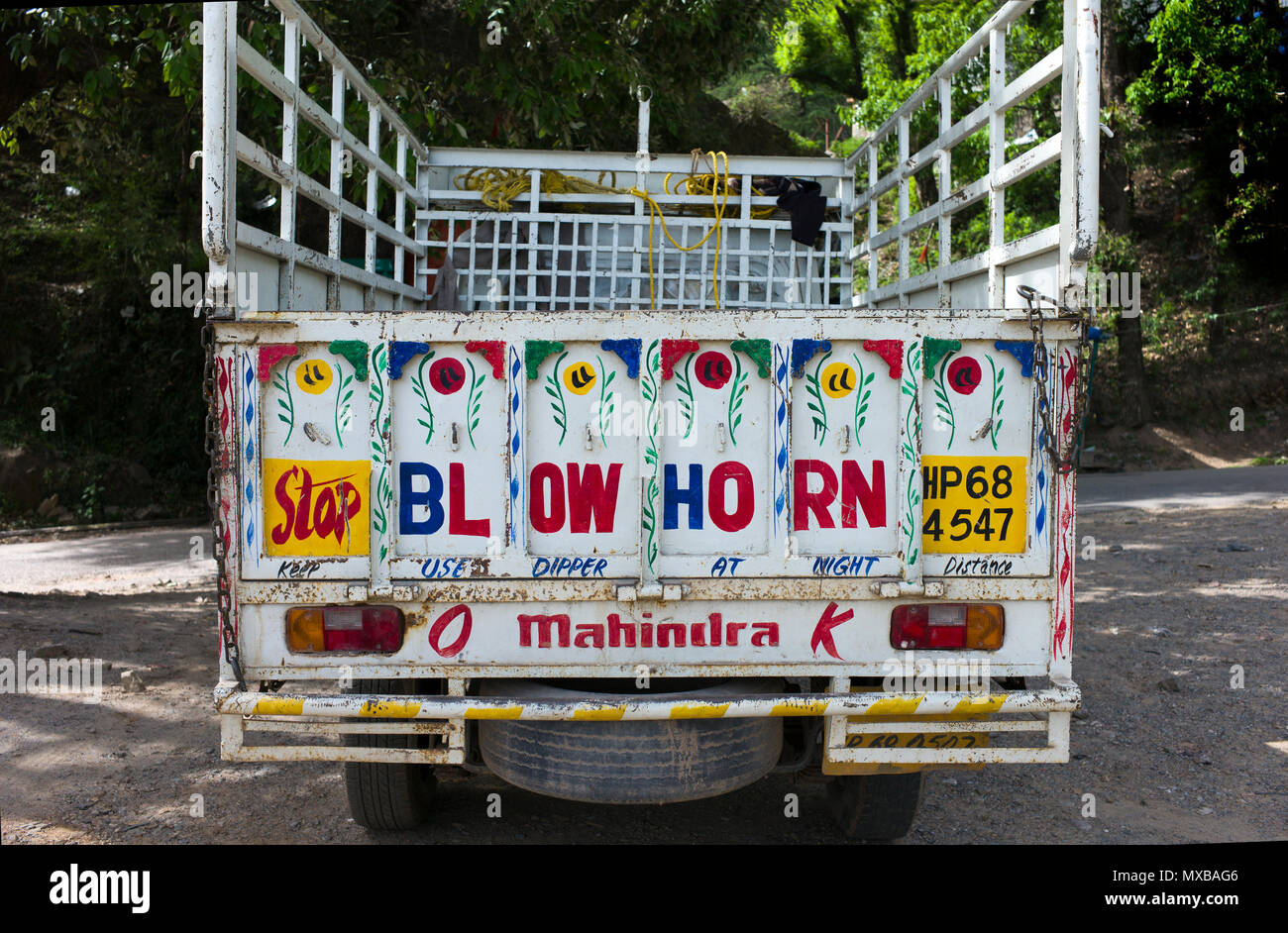 Decorated lorry indian hi-res stock photography and images - Alamy