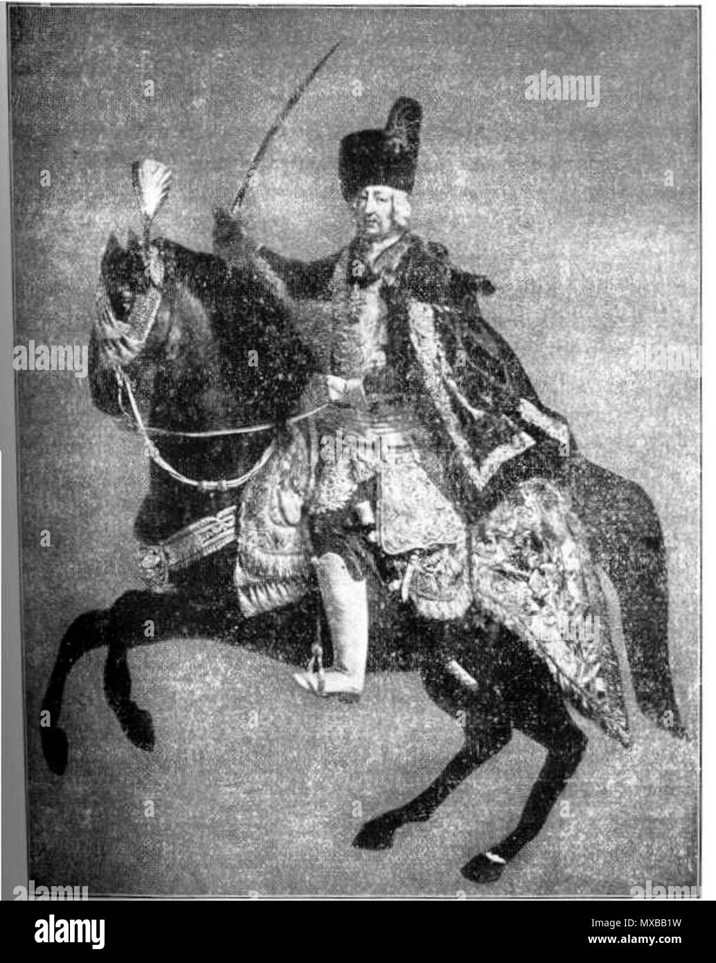 . Deutsch: Prinz Joseph Friedrich von Sachsen-Hildburghausen . circa ...