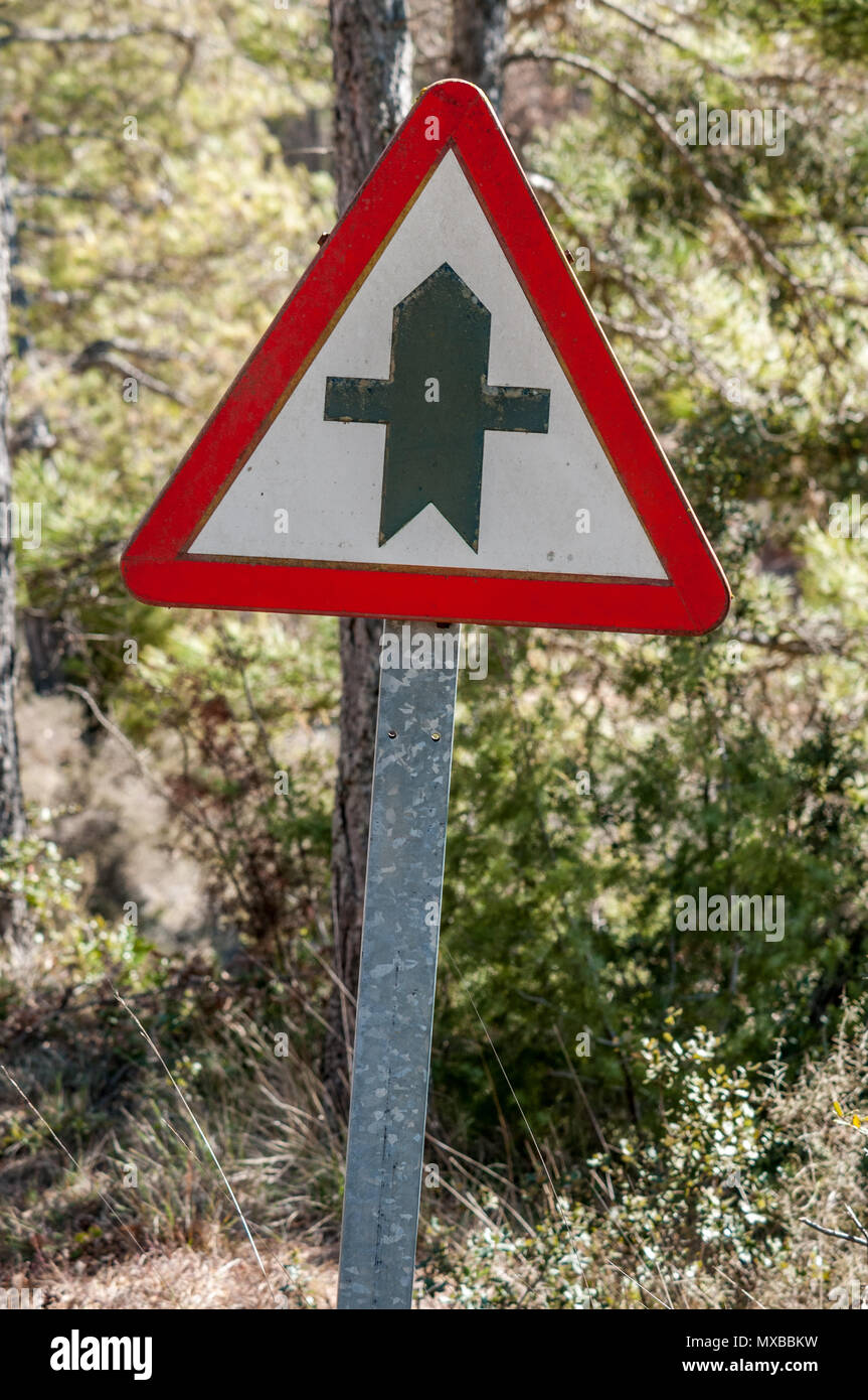 Spanish road signs hi-res stock photography and images - Alamy