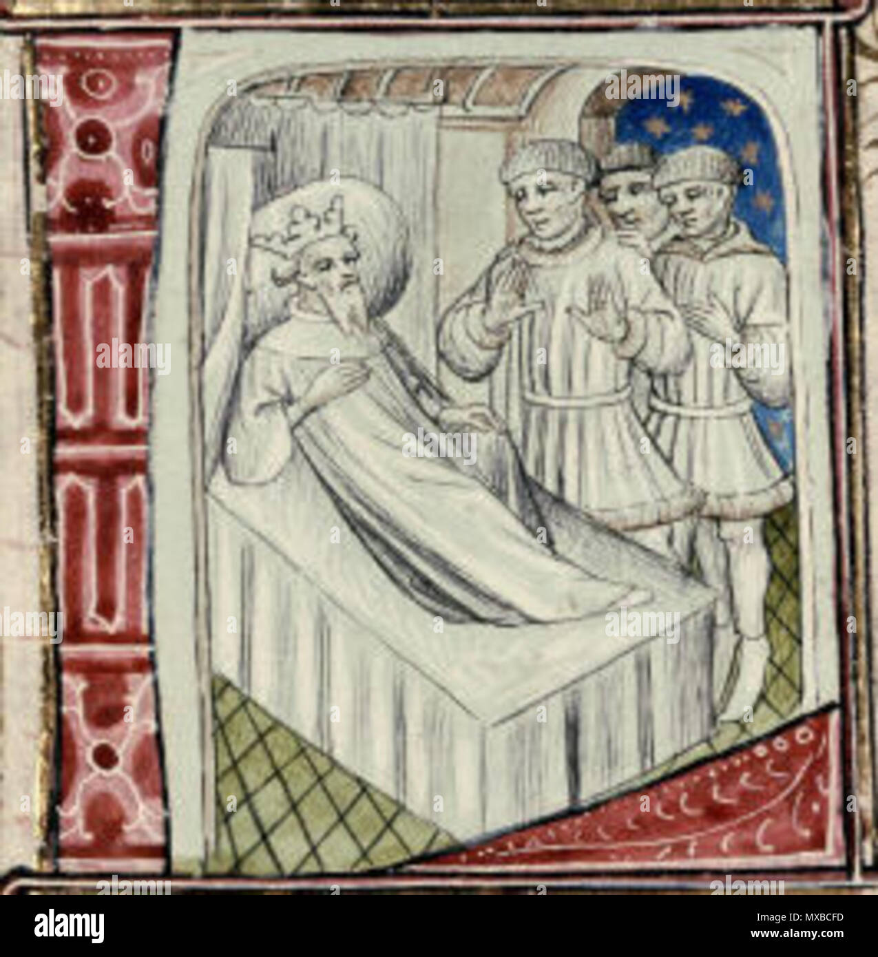 . Čeština: Smrt Karla z Anjou . 15th century. Anonymous 335 KarelAnjou ...