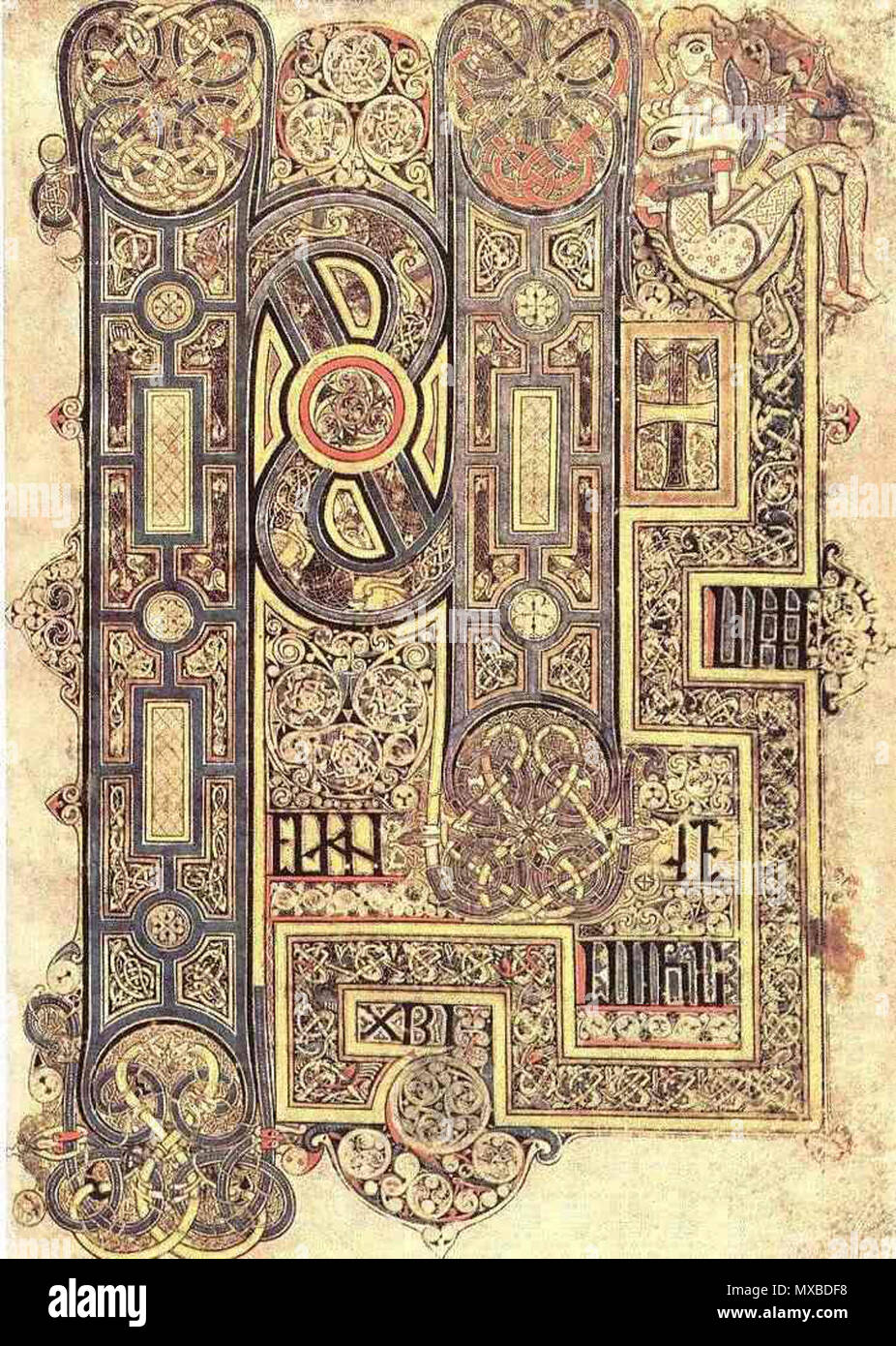 Anglo saxon gospel hi-res stock photography and images - Alamy